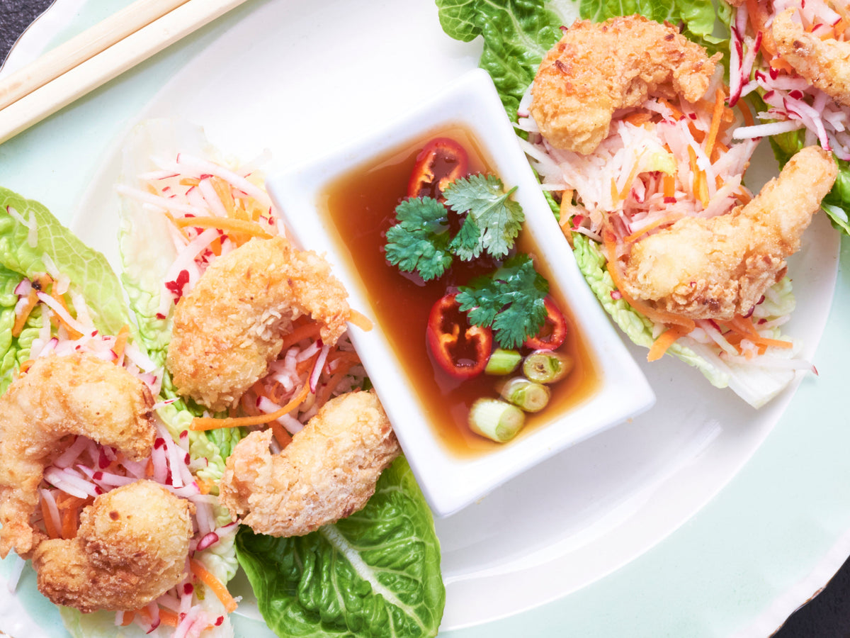 Delicious Coconut Prawns with Ginger Sauce Recipe – Modern Nature ...