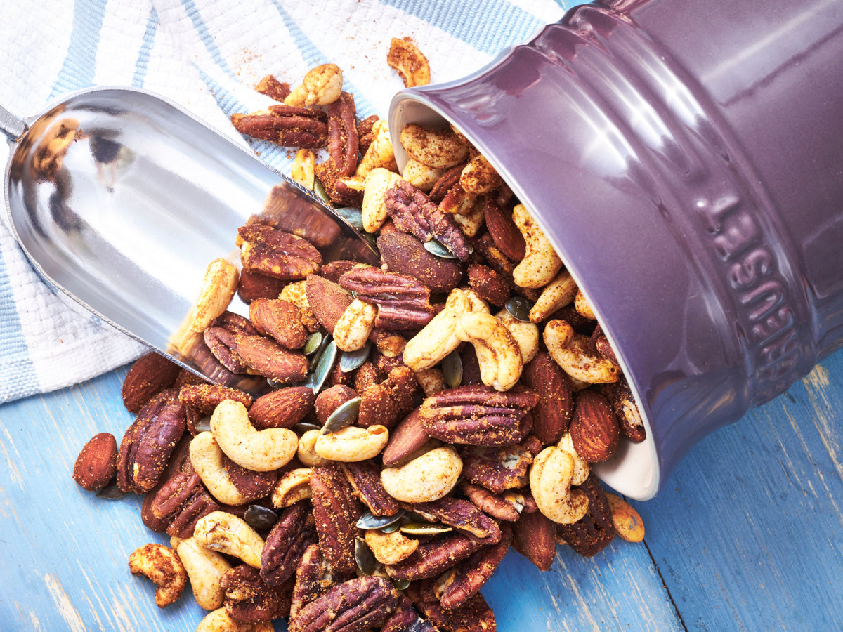 ROASTED SWEET CHILLI NUTS – Modern Nature Liquid Stevia Drops