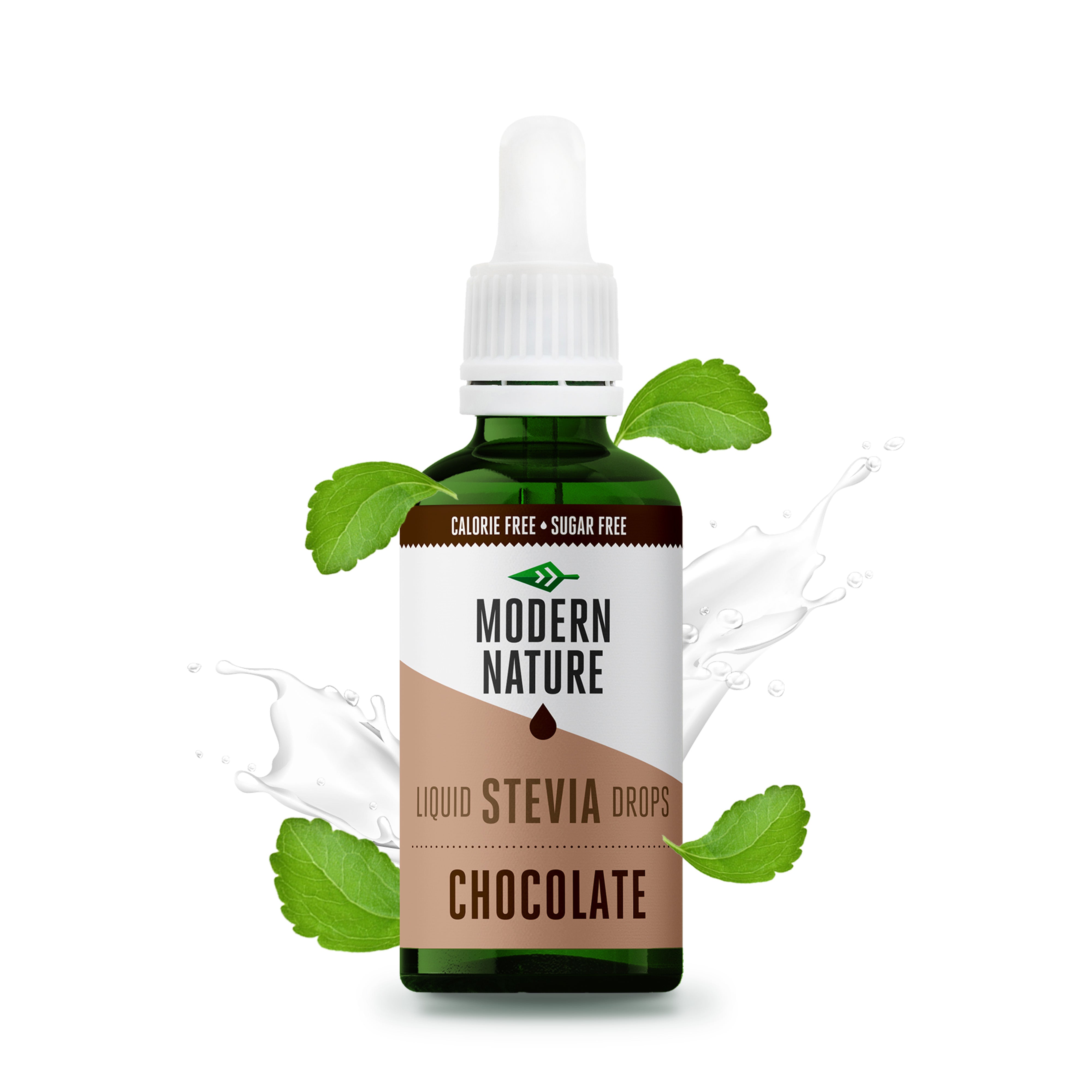 Liquid Stevia Drops Sweetener - Chocolate Flavour - 50ml - Sugar-Free ...